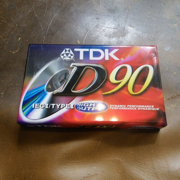 TDK | Media | Vintage Tdk D9 Iec I Type I Blank Cassette Tape | Poshmark